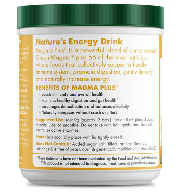 Green Foods | Magma Plus - GMO-free superfood supplement